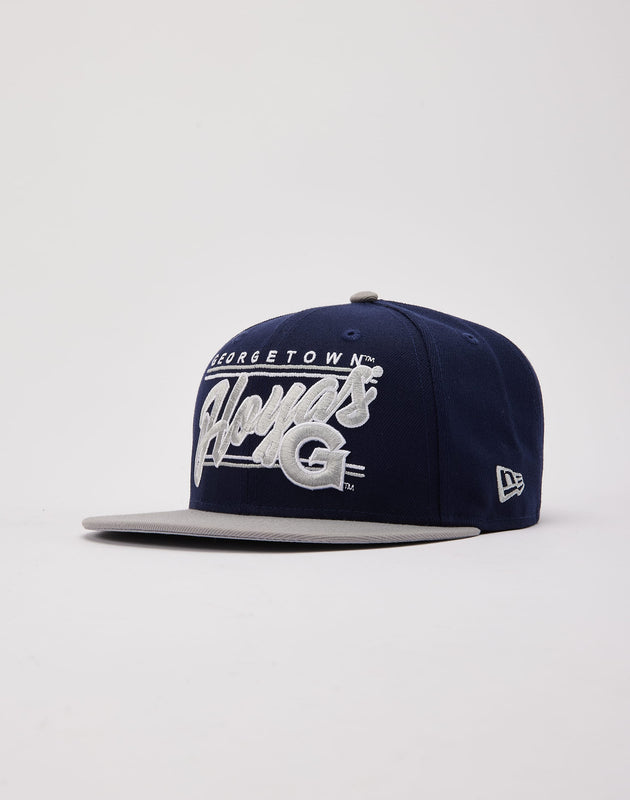 New Era Georgetown Hoyas Script 9Fifty Snapback Hat – DTLR