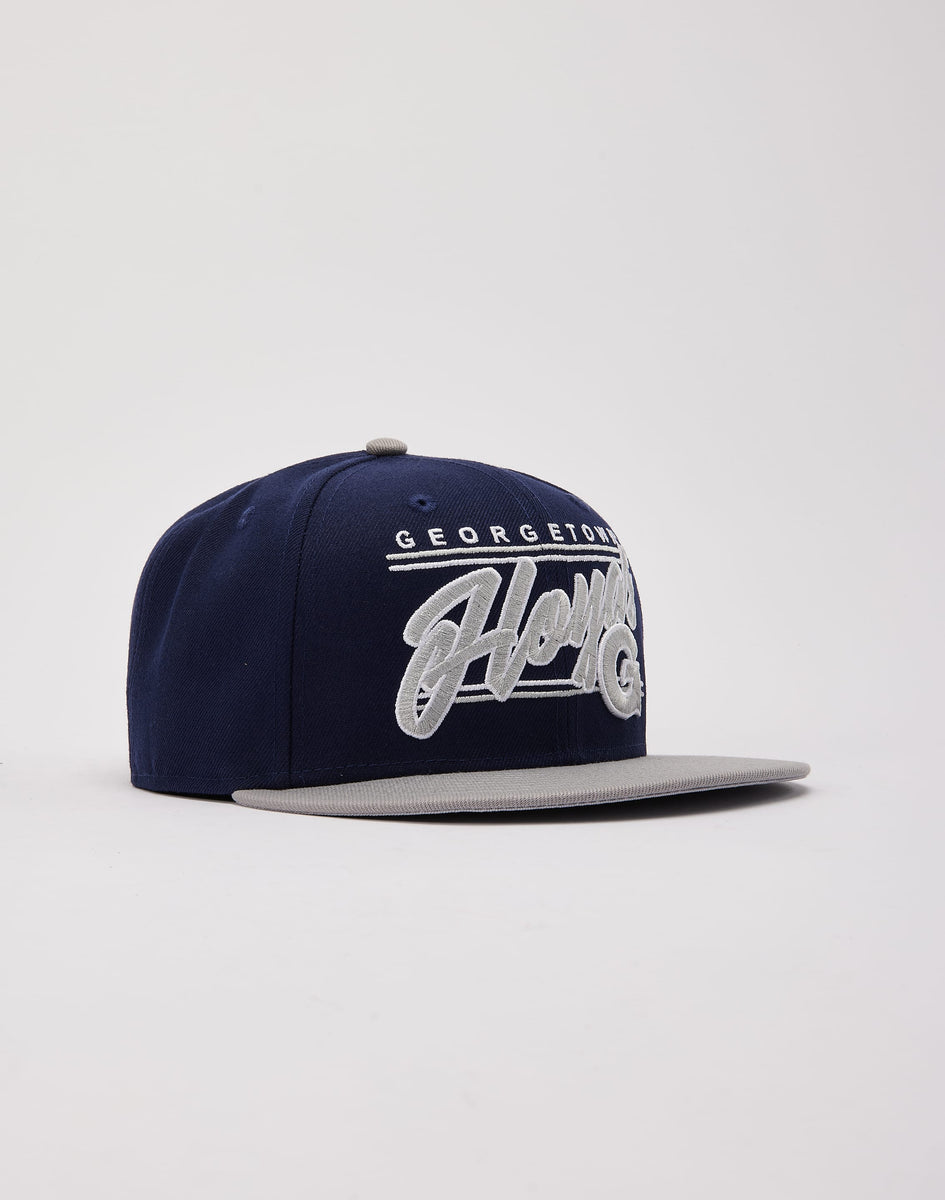 New Era Georgetown Hoyas Script 9Fifty Snapback Hat – DTLR