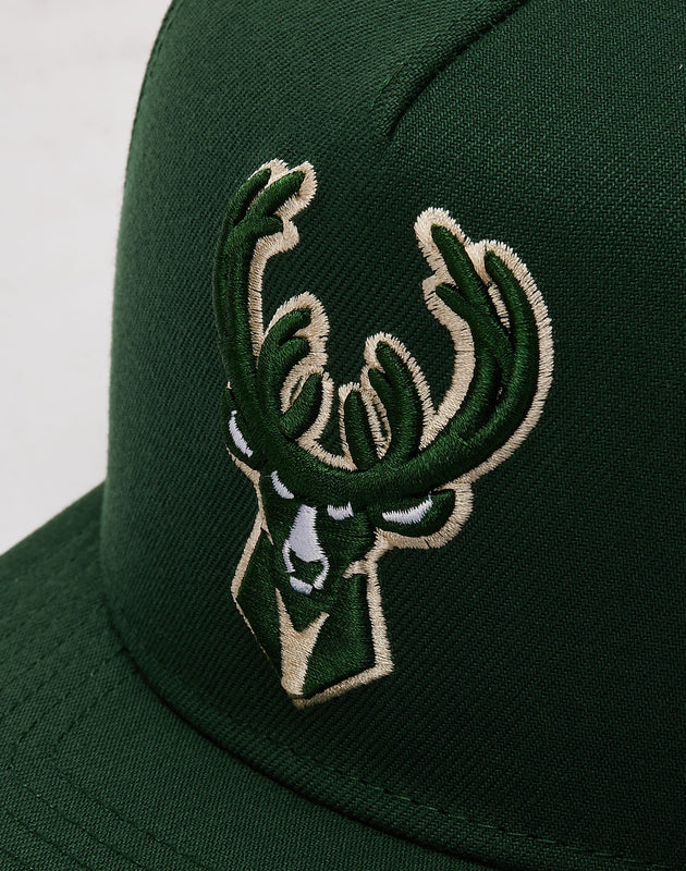New Era Milwaukee Bucks 9Fifty A-Frame Snapback Hat – DTLR