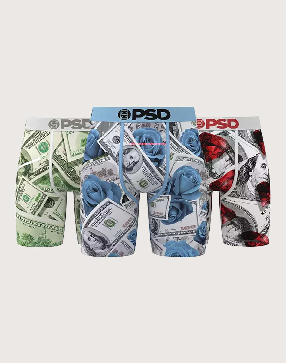 Psd Underwear Mad Money Boxer Briefs 3-Pack – DTLR