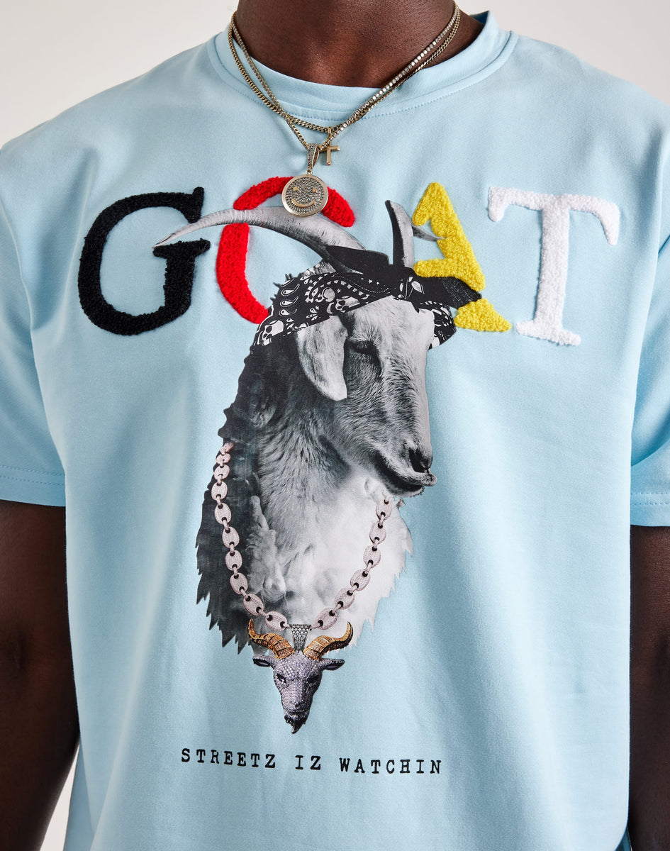 Streetz Iz Watchin Goat Tee – DTLR