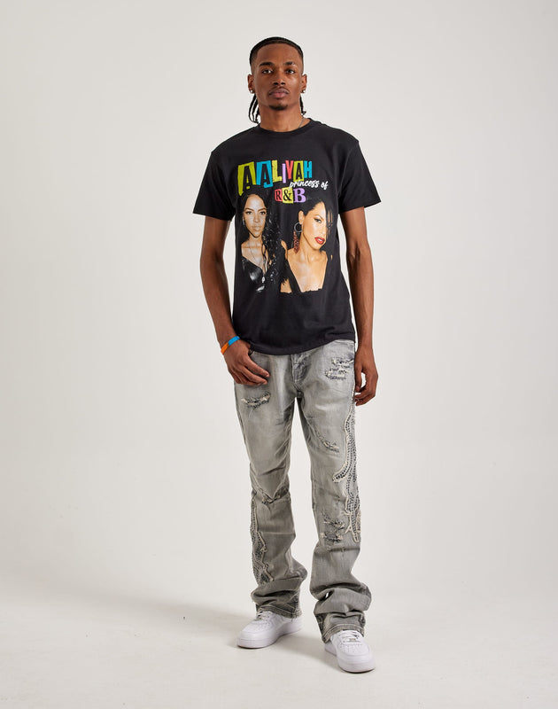 Smoke Rise Studded Flame Jeans – DTLR