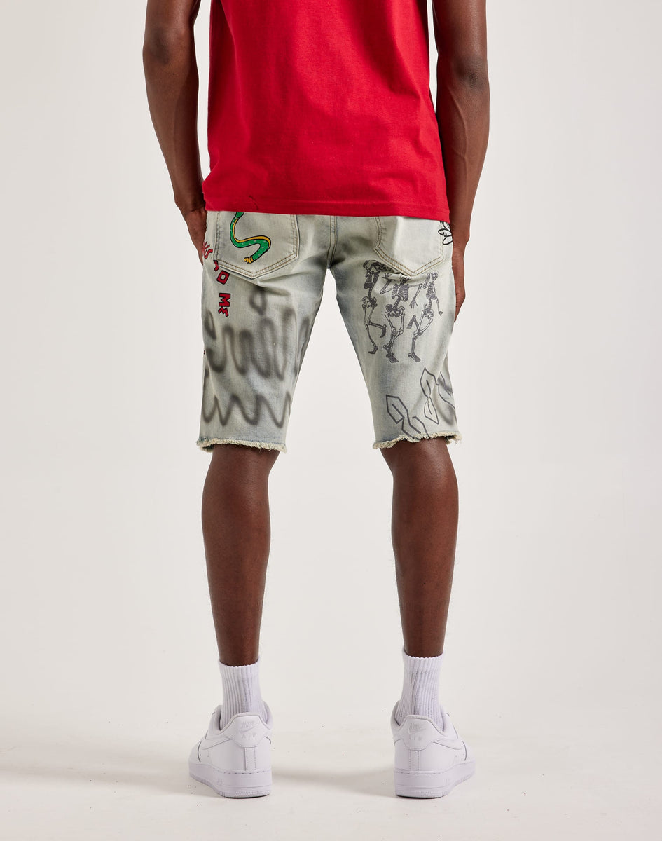 Embellish Nyc Rip-Off Denim Shorts – DTLR