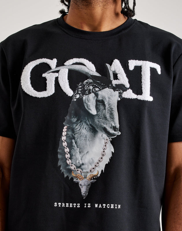 Streetz Iz Watchin Goat Tee – DTLR