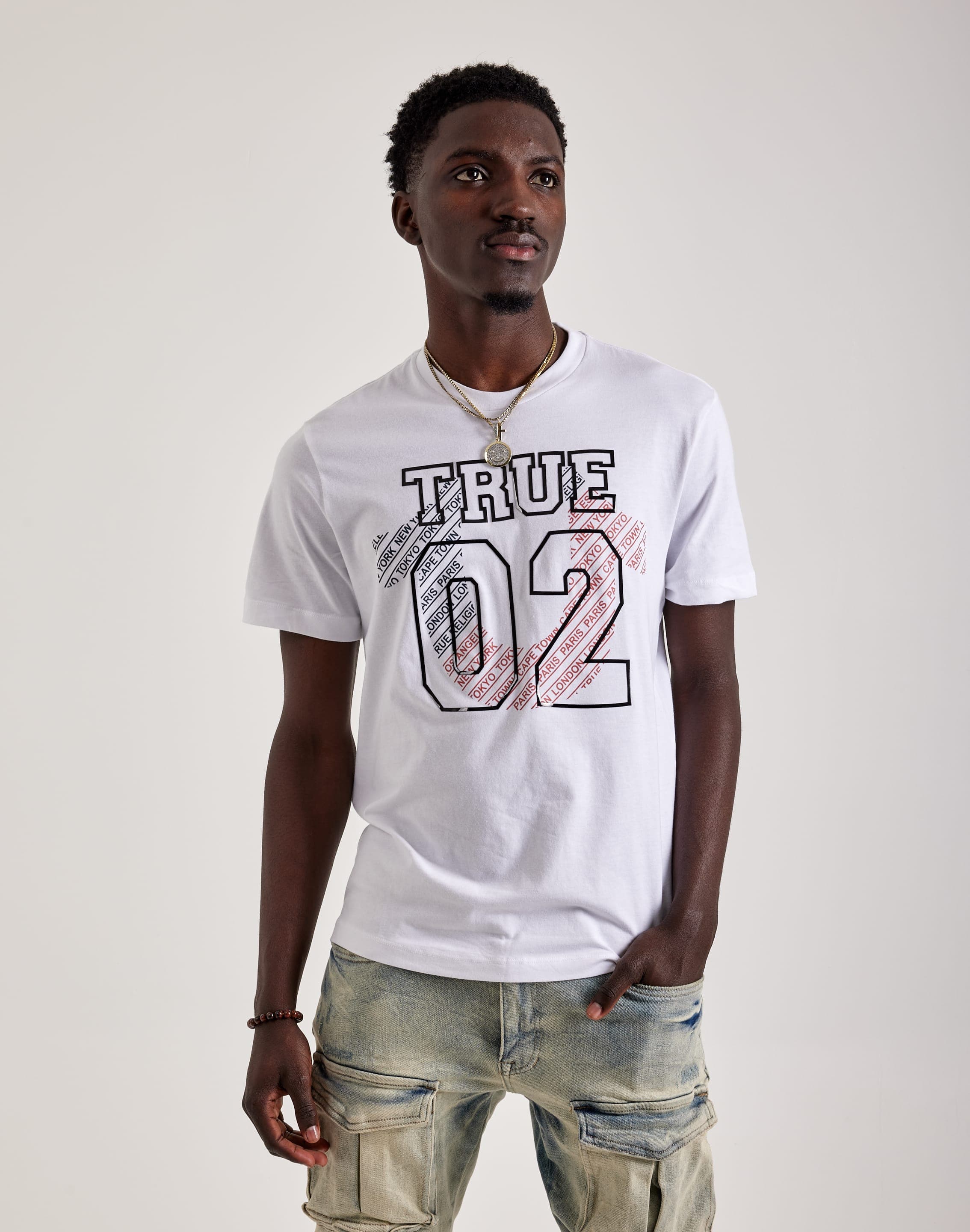 True Religion Relaxed City Tee – DTLR