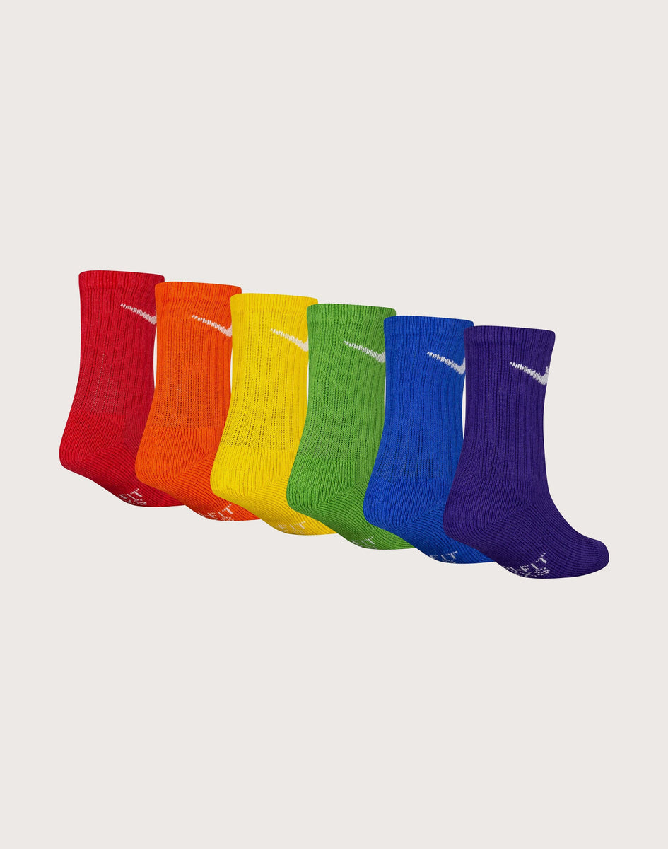 Nike Basic Crew Socks 6-Pack Pre-School – DTLR