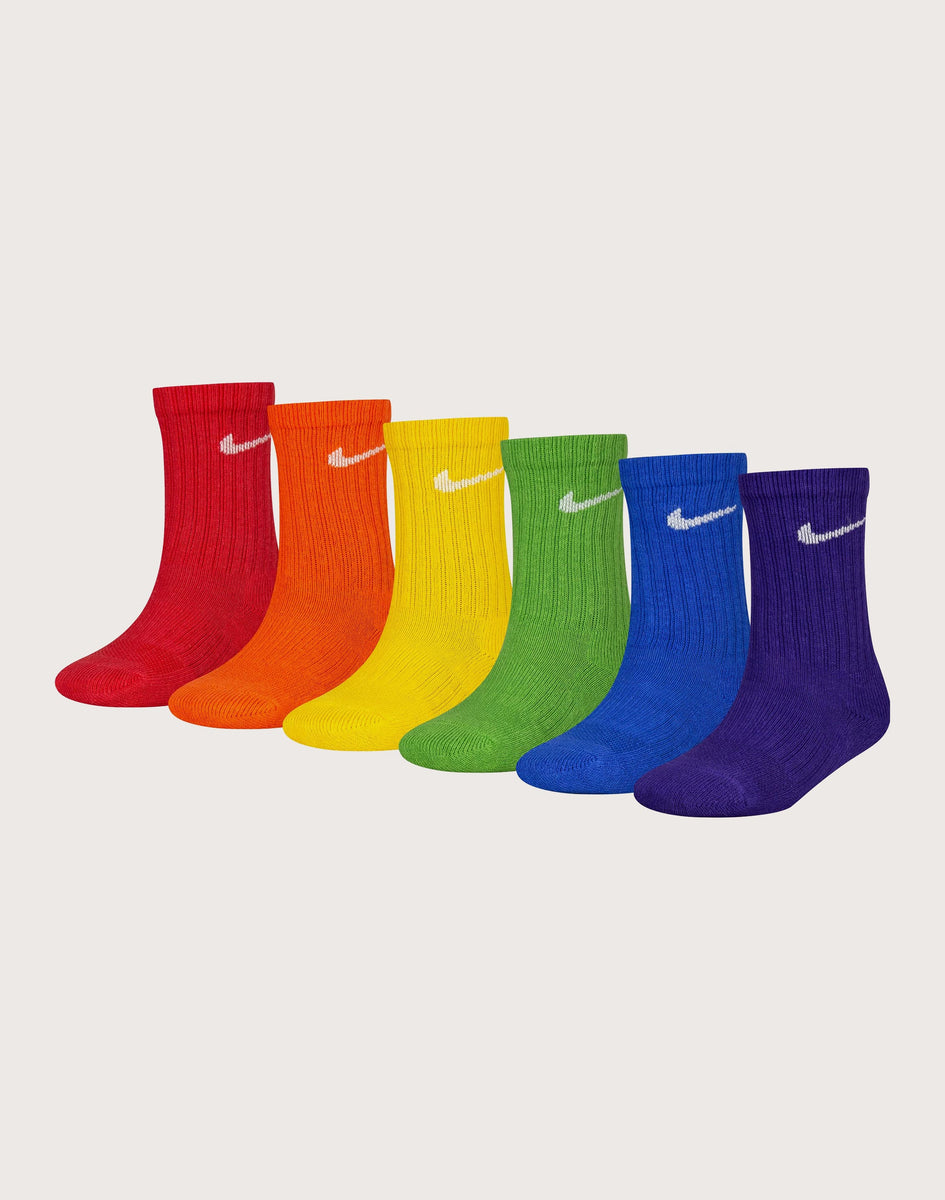 Nike Basic Crew Socks 6-Pack Pre-School – DTLR