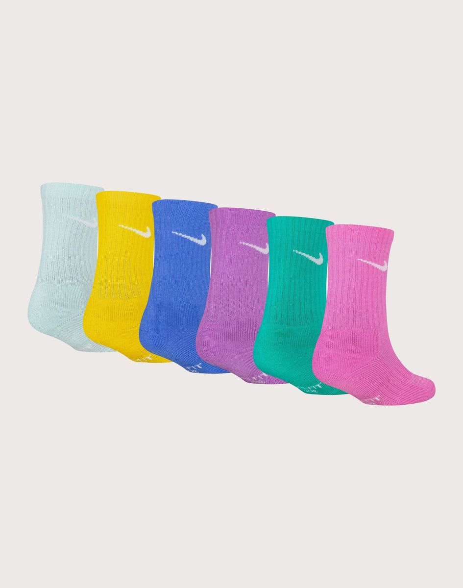 Nike Basic Crew Socks 6-Pack Pre-School – DTLR