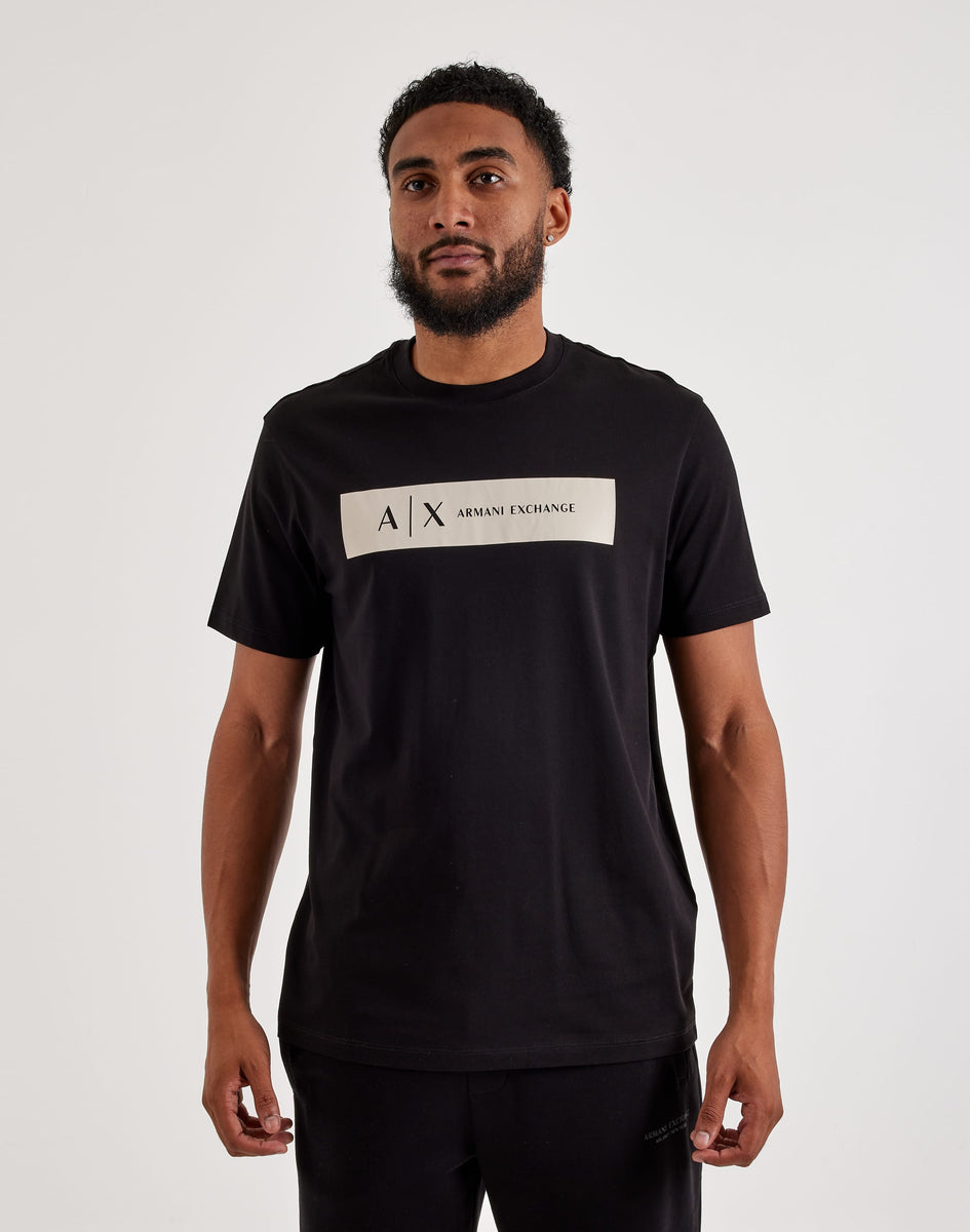 Armani Exchange AX Box Logo Tee – DTLR