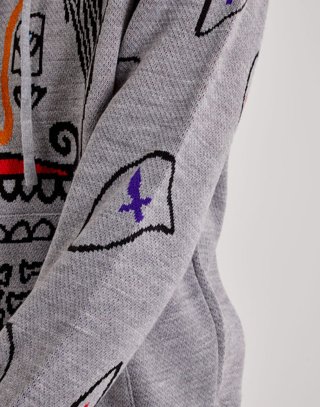 Chapter By Kohli Tribe Face Knit Hoodie – DTLR