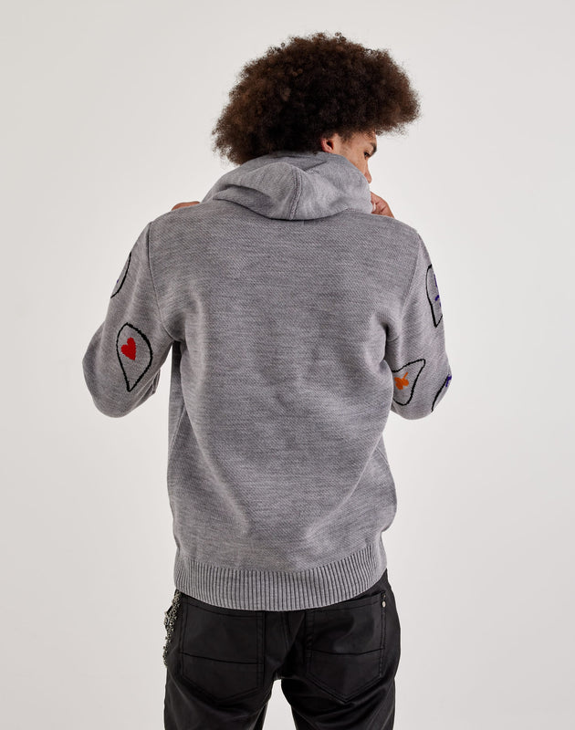 Chapter By Kohli Tribe Face Knit Hoodie – DTLR
