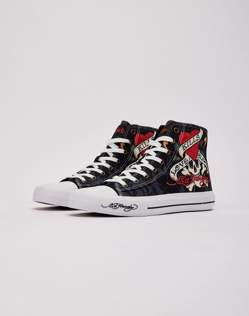 Ed Hardy Heart Skull Hi – DTLR
