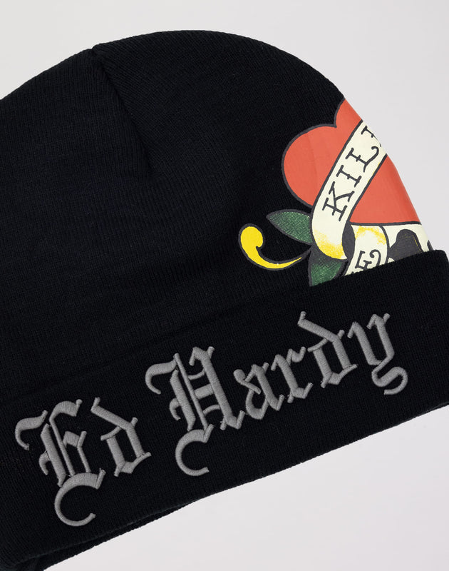 Ed Hardy LKS Skull Beanie – DTLR