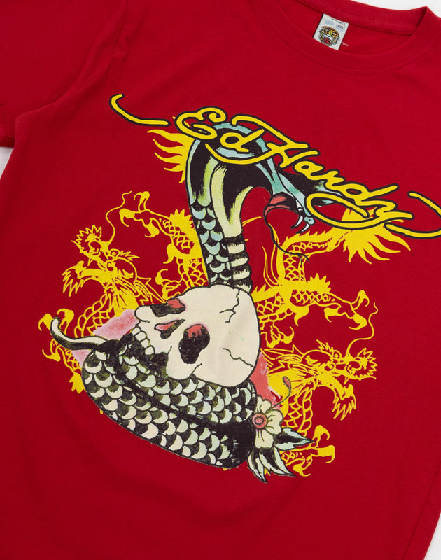 Ed Hardy Cobra Skull Tee Grade-School – DTLR