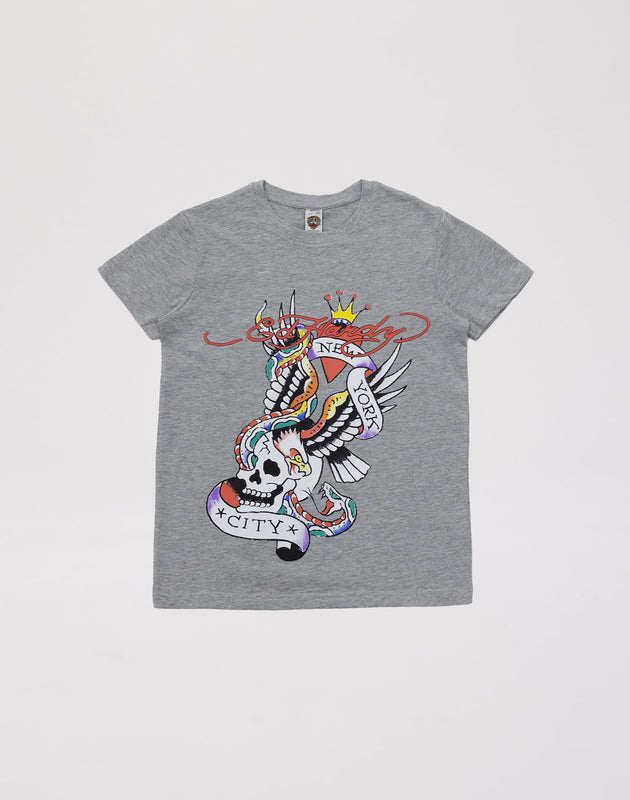 Ed Hardy New York City Tee Grade-School – DTLR