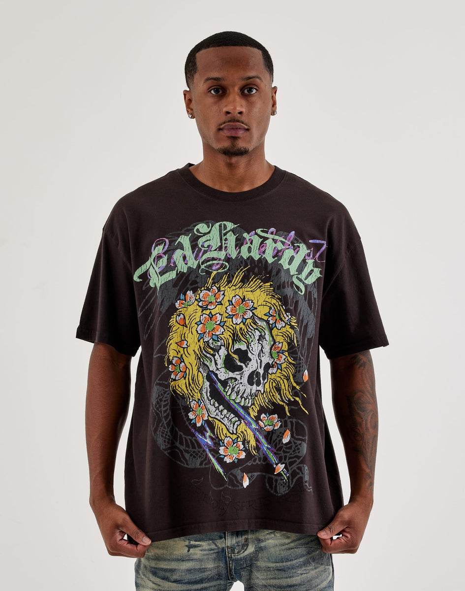Ed Hardy Crazy Skull Tee – DTLR
