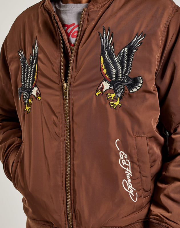 Ed Hardy Panther Bomber Jacket – DTLR