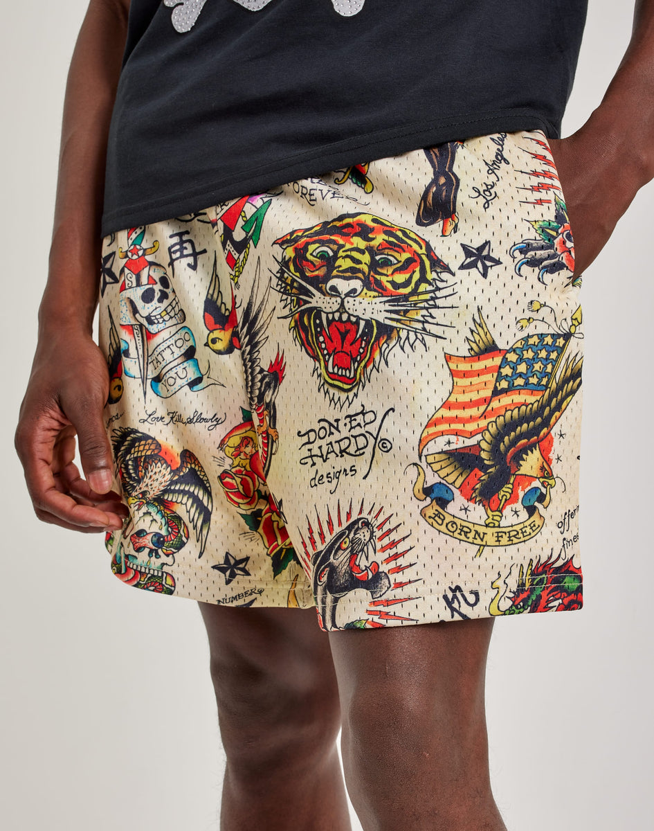 Ed Hardy Flashboard Mesh Shorts – DTLR