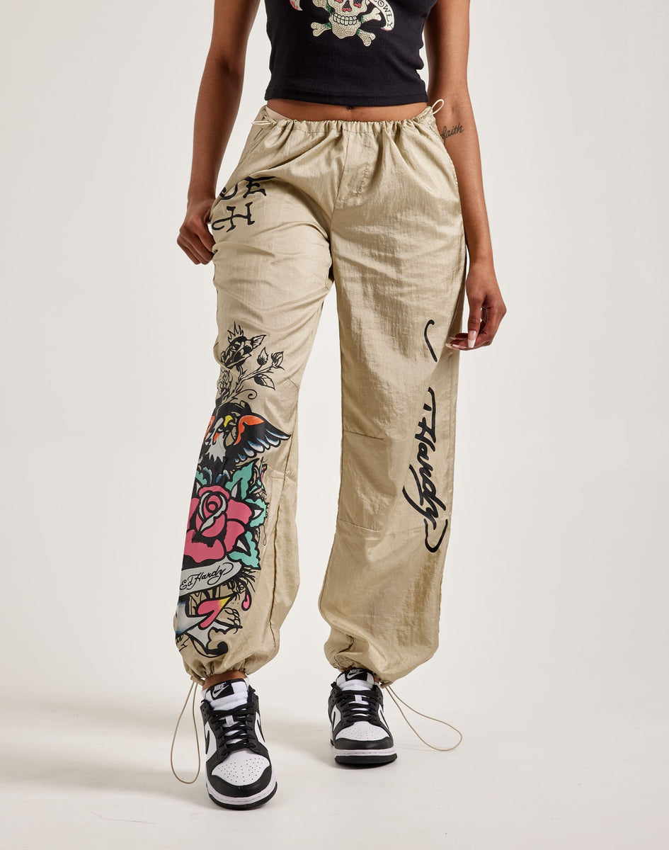Ed Hardy Eagle Anchor Nylon Pants – DTLR