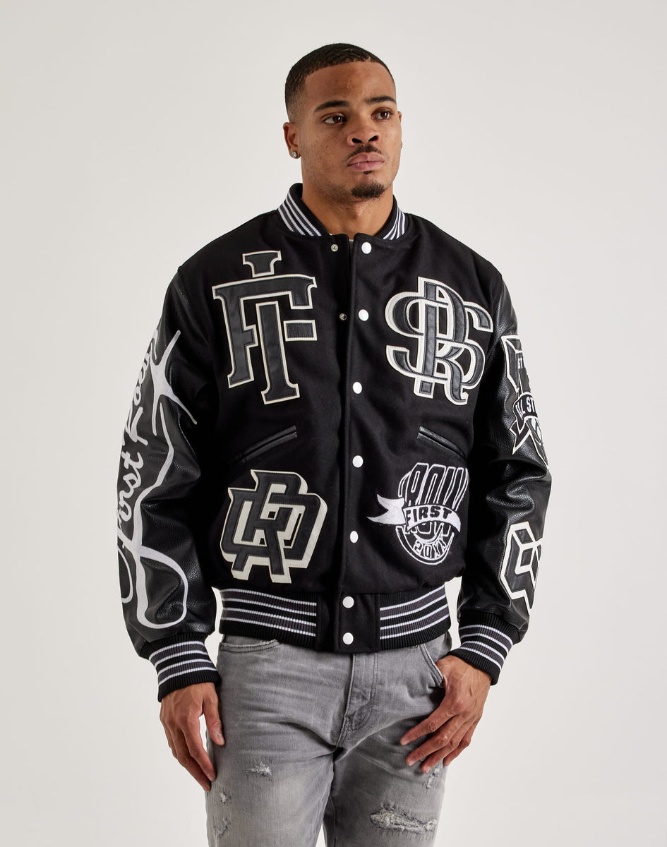 First Row Coexist Varsity Jacket – DTLR