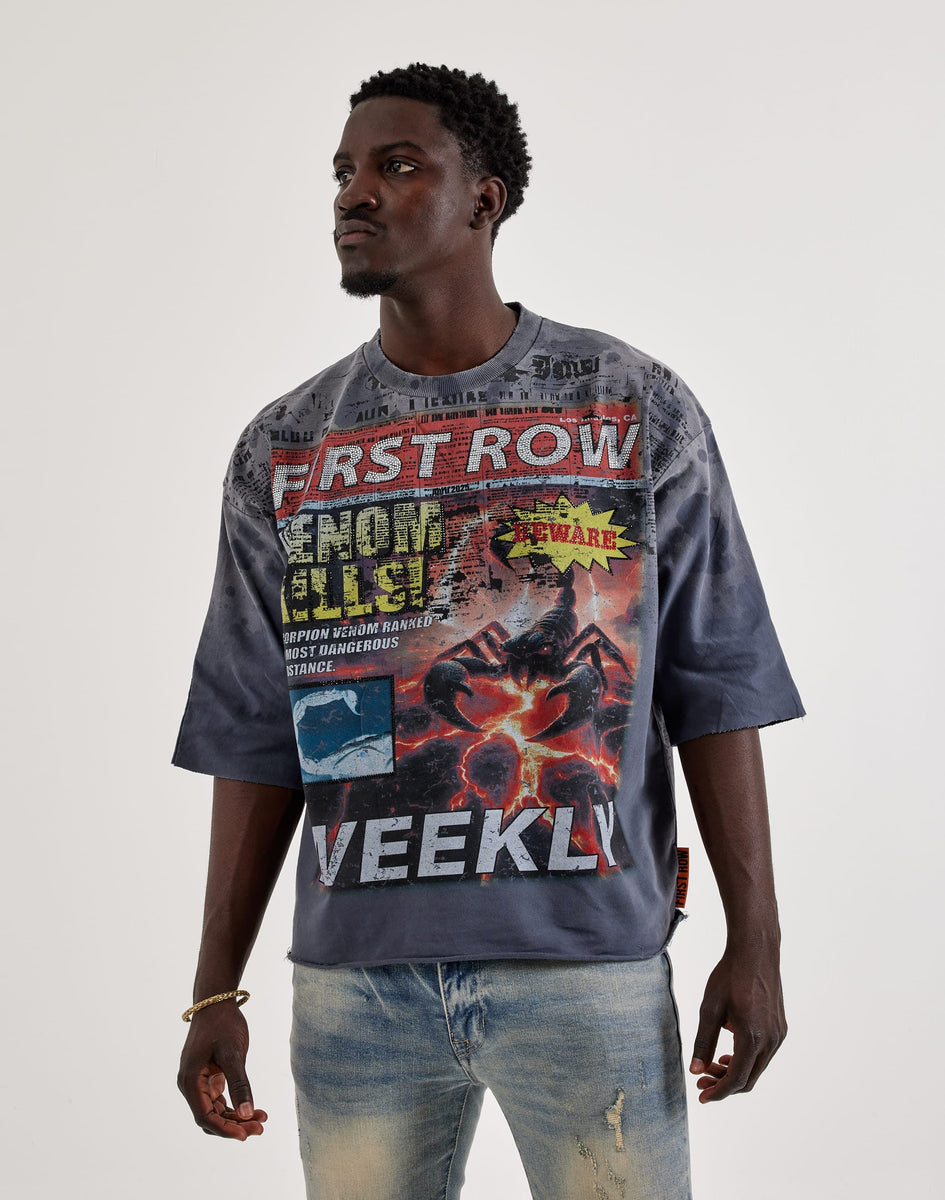 First Row Venom Kills Rhinestone Tee – DTLR