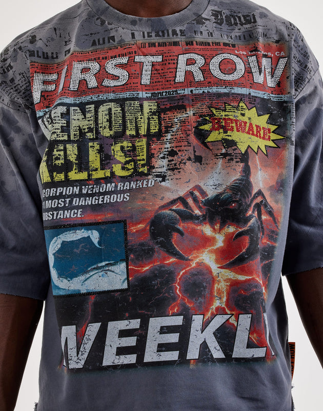 First Row Venom Kills Rhinestone Tee – DTLR