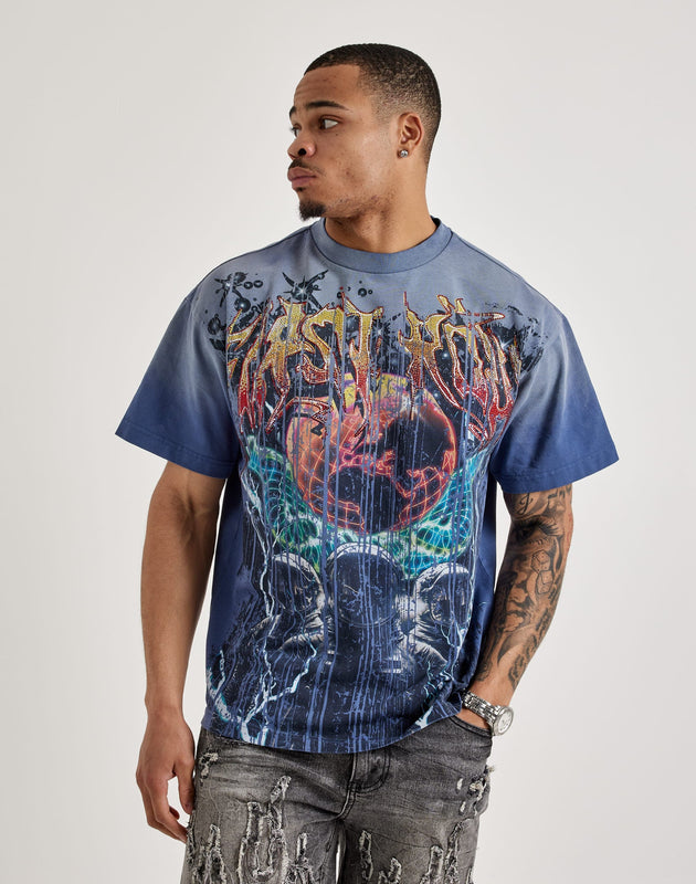 First Row DEPT Rhinestone Tee – DTLR