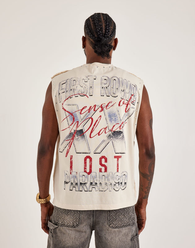 First Row Sleeveless Tee – DTLR