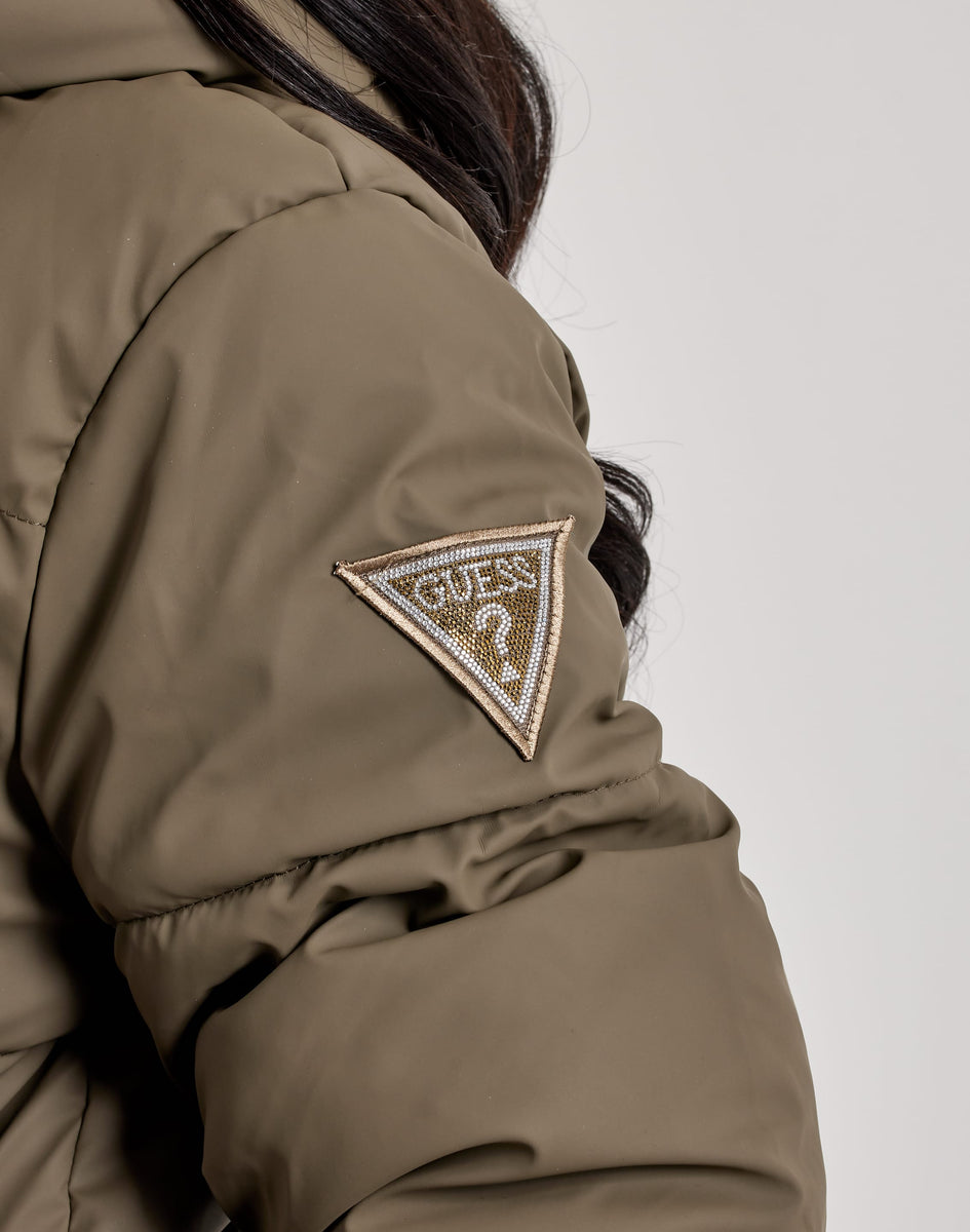 Guess Essie Gummy Hooded Puffer Jacket – DTLR