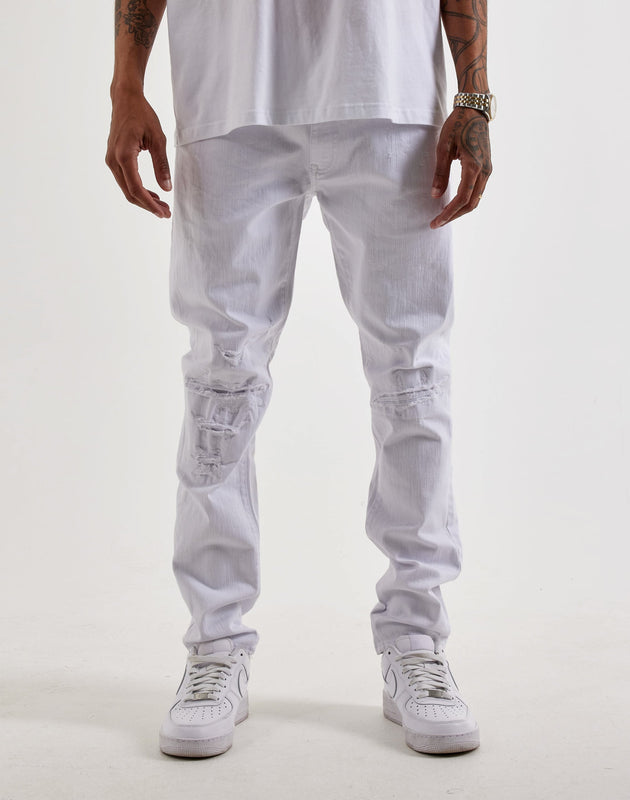 Jordan Craig Slim Distressed Basic Sean Denim Jeans – DTLR