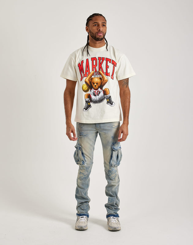 Jordan Craig Stacked Flare Cargo Denim Jeans – DTLR
