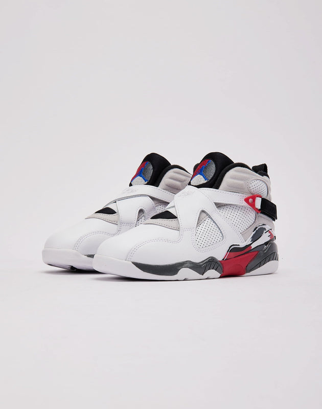 Jordan Air Jordan 8 Retro 'White and True Red' Pre-School – DTLR