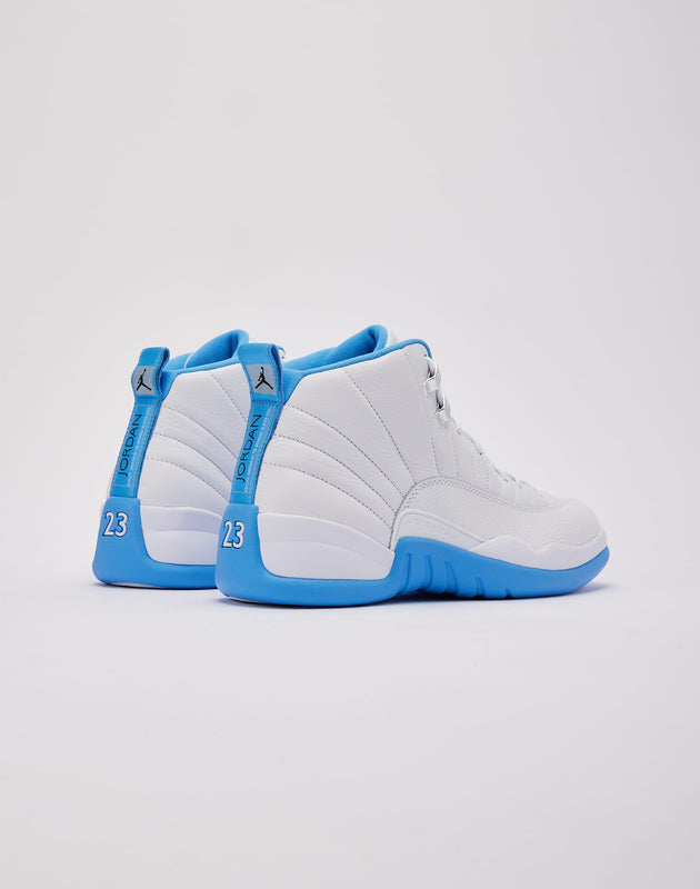 Jordan Air Jordan 12 Retro 'White and University Blue' – DTLR