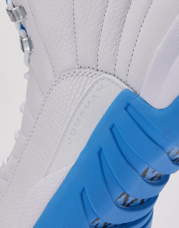 Jordan Air Jordan 12 Retro 'White and University Blue' – DTLR