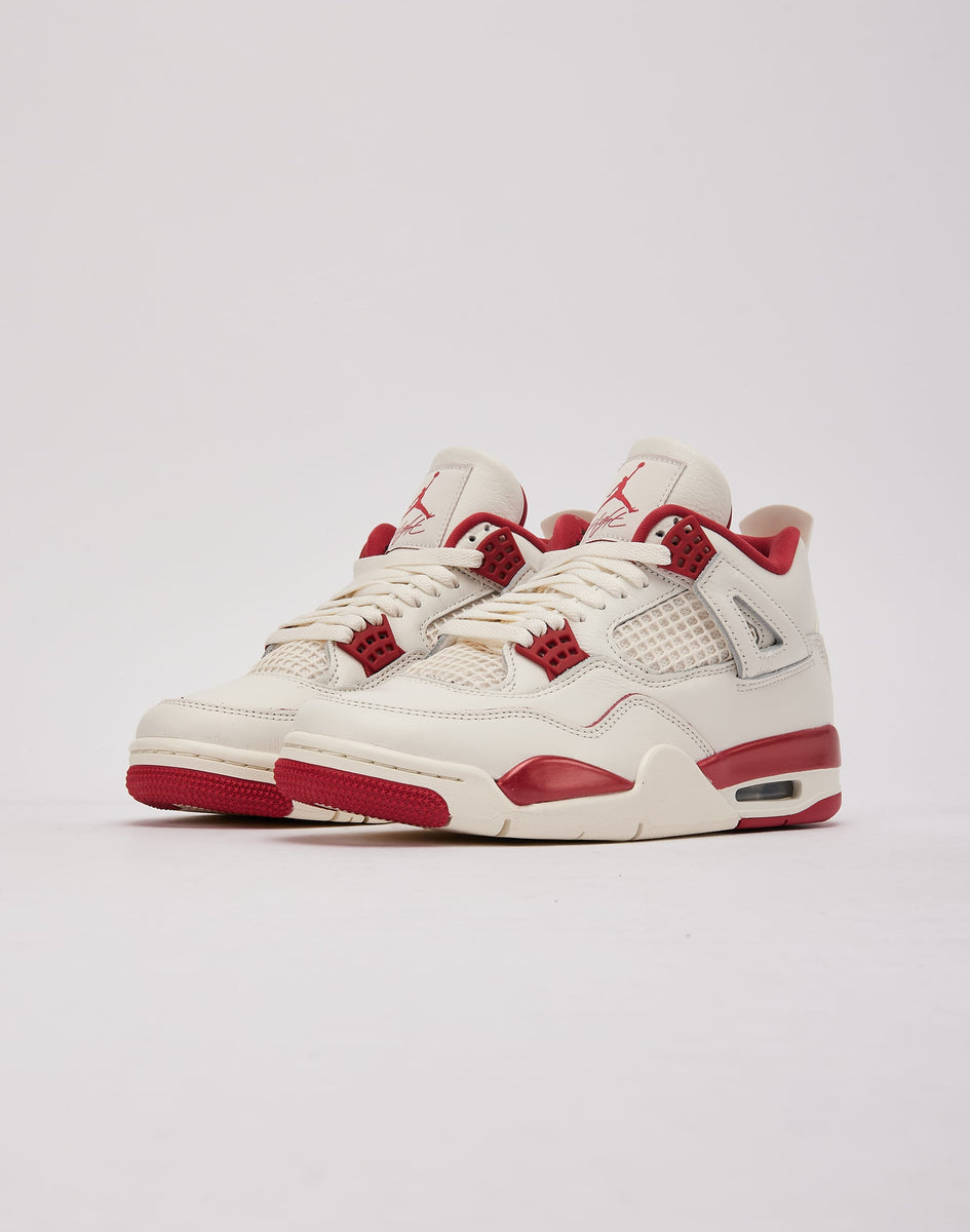 Jordan Air Jordan 4 Retro 'Pale Ivory and Tough Red' – DTLR