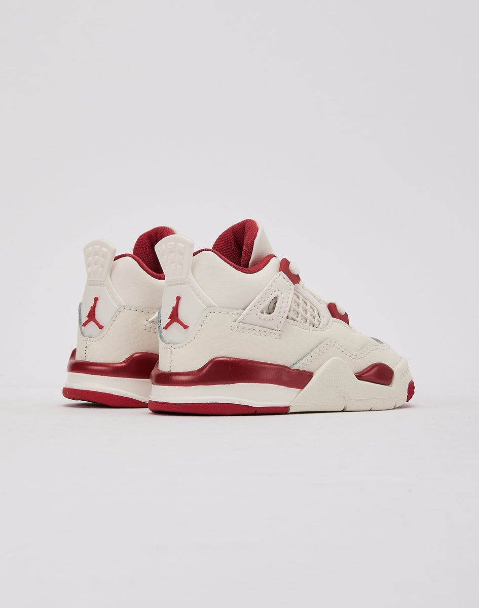 Jordan Air Jordan 4 Retro 'Pale Ivory and Tough Red' Toddler – DTLR