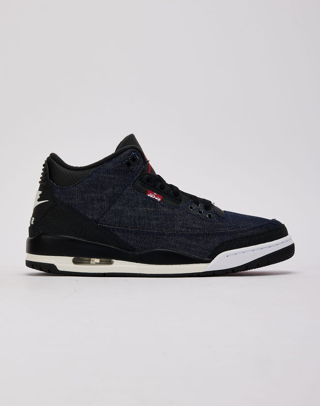 Jordan Air Jordan 3 Retro x Levi's 'Indigo and Gym Red' – DTLR