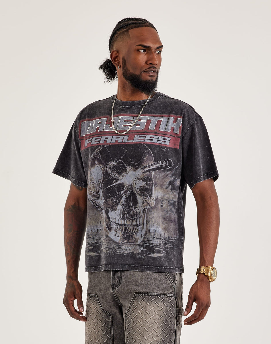 Majestik Fearless Skull Tee – DTLR
