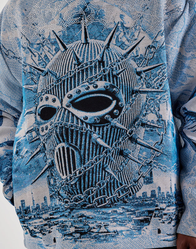 Majestik Ski Mask Tapestry Hoodie – DTLR