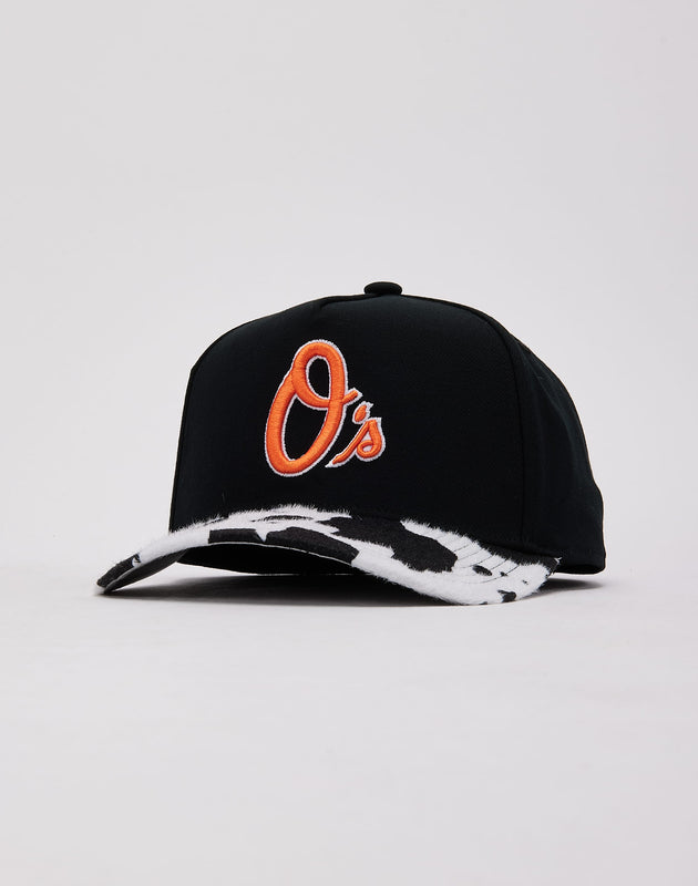 Mitchell & Ness MLB Baltimore Orioles Rocky Road Pro Pinch Snapback Ha ...