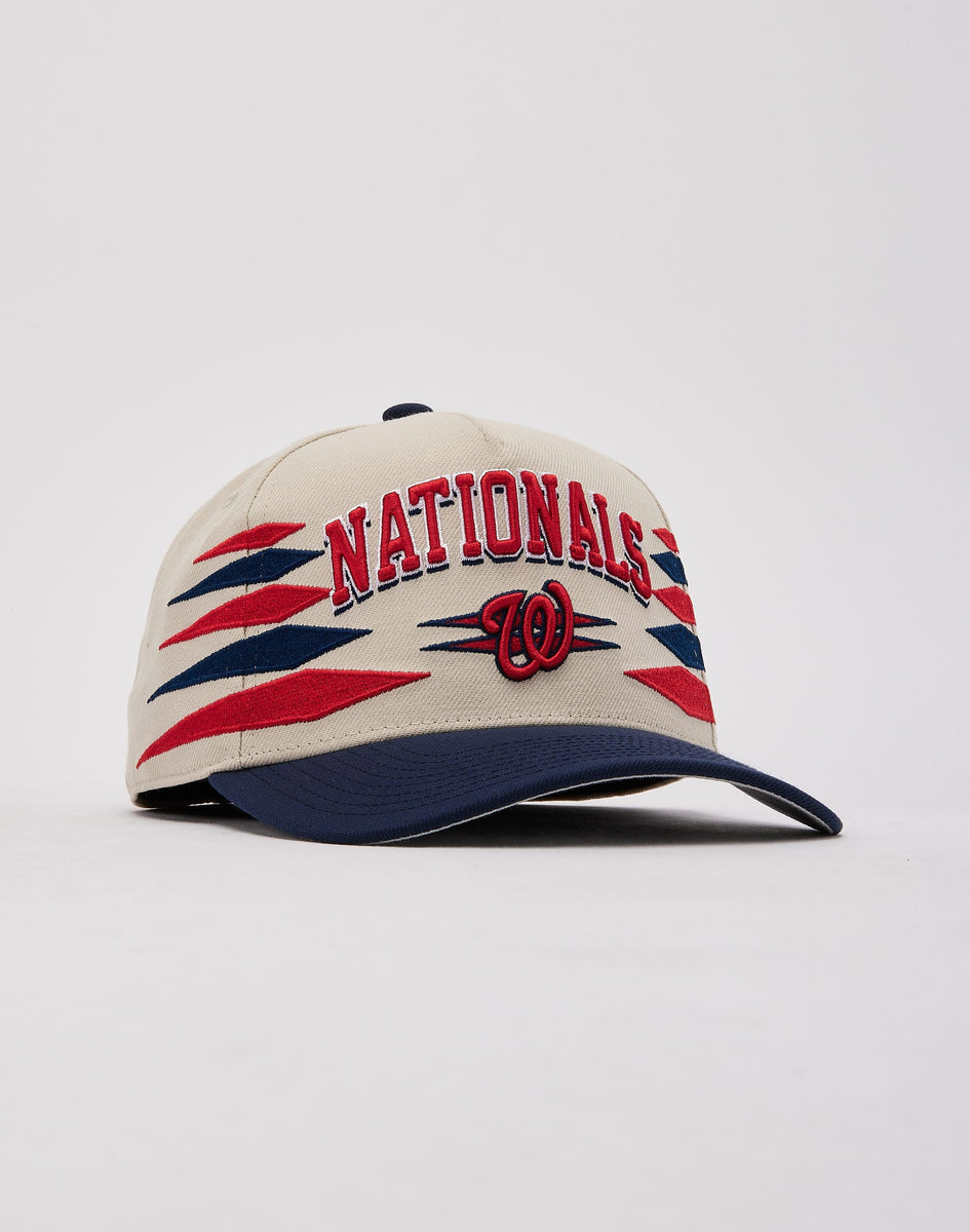Mitchell & Ness MLB Washington Nationals Diamond Pro Pinch Snapback Ha ...