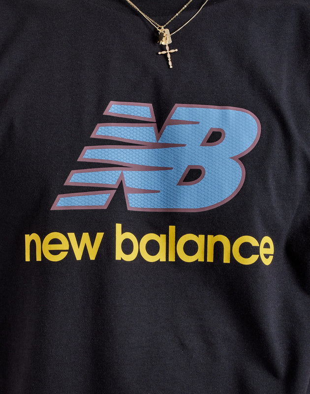 New Balance Stacked Logo Tee – DTLR