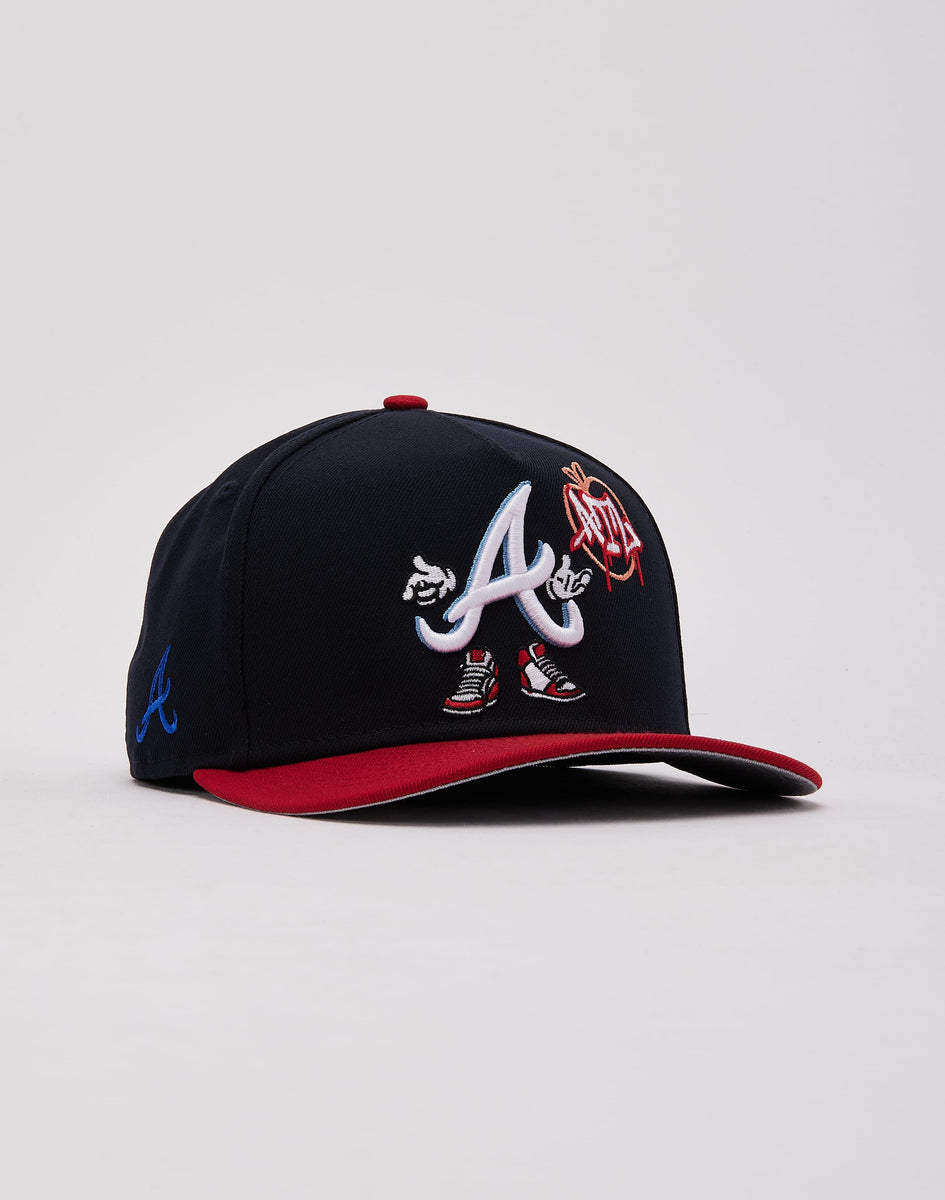 New Era MLB Atlanta Braves Cartoon 9Fifty A-Frame Snapback – DTLR