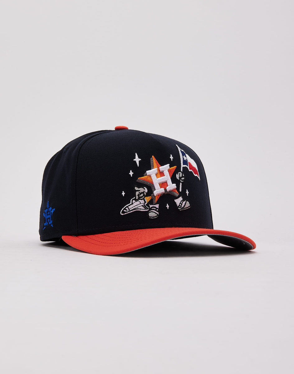 New Era MLB Houston Astros 9Fifty A-Frame Cartoon Snapback – DTLR