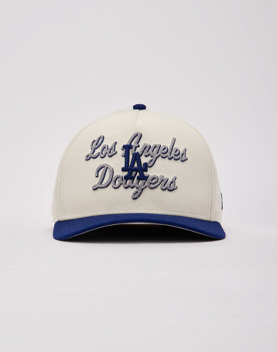 New Era MLB Los Angeles Dodgers Chain Stitch 9Fifty A-Frame Snapback – DTLR