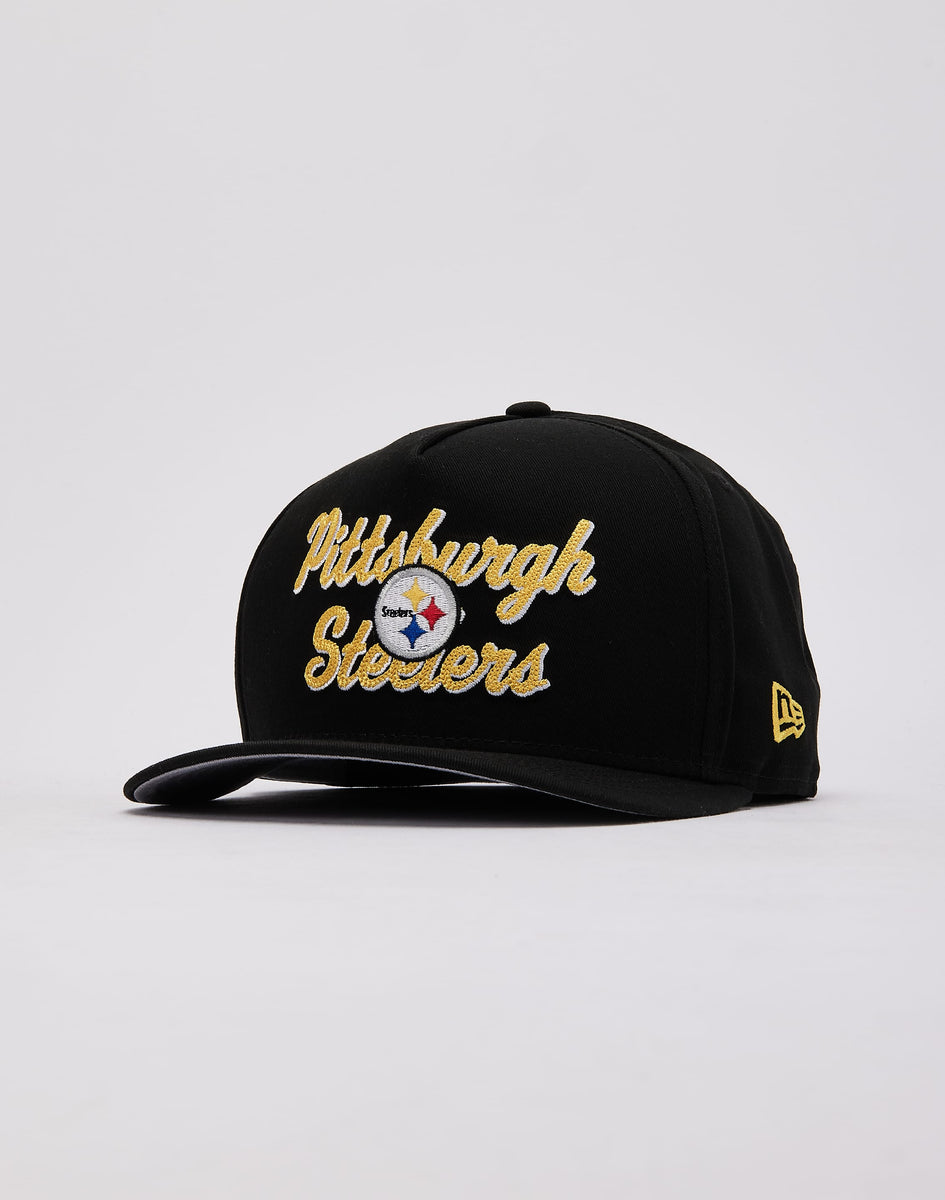 New Era NFL Pittsburgh Steelers 9Fifty A-Frame Chainstitch Snapback – DTLR