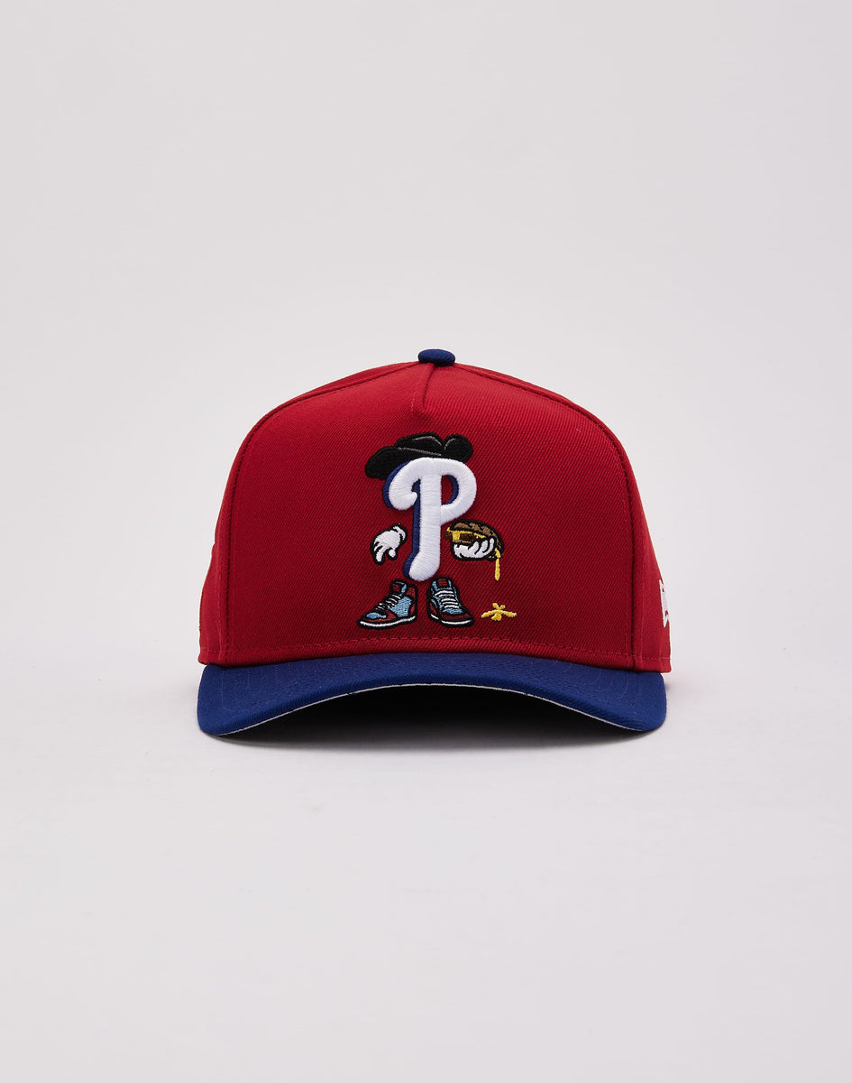 New Era MLB Philadelphia Phillies 9Fifty A-Frame Cartoon Snapback – DTLR