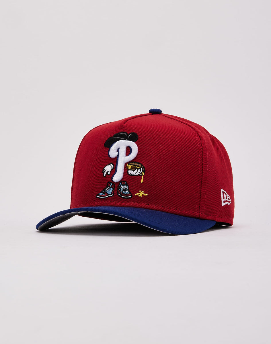 New Era MLB Philadelphia Phillies 9Fifty A-Frame Cartoon Snapback – DTLR