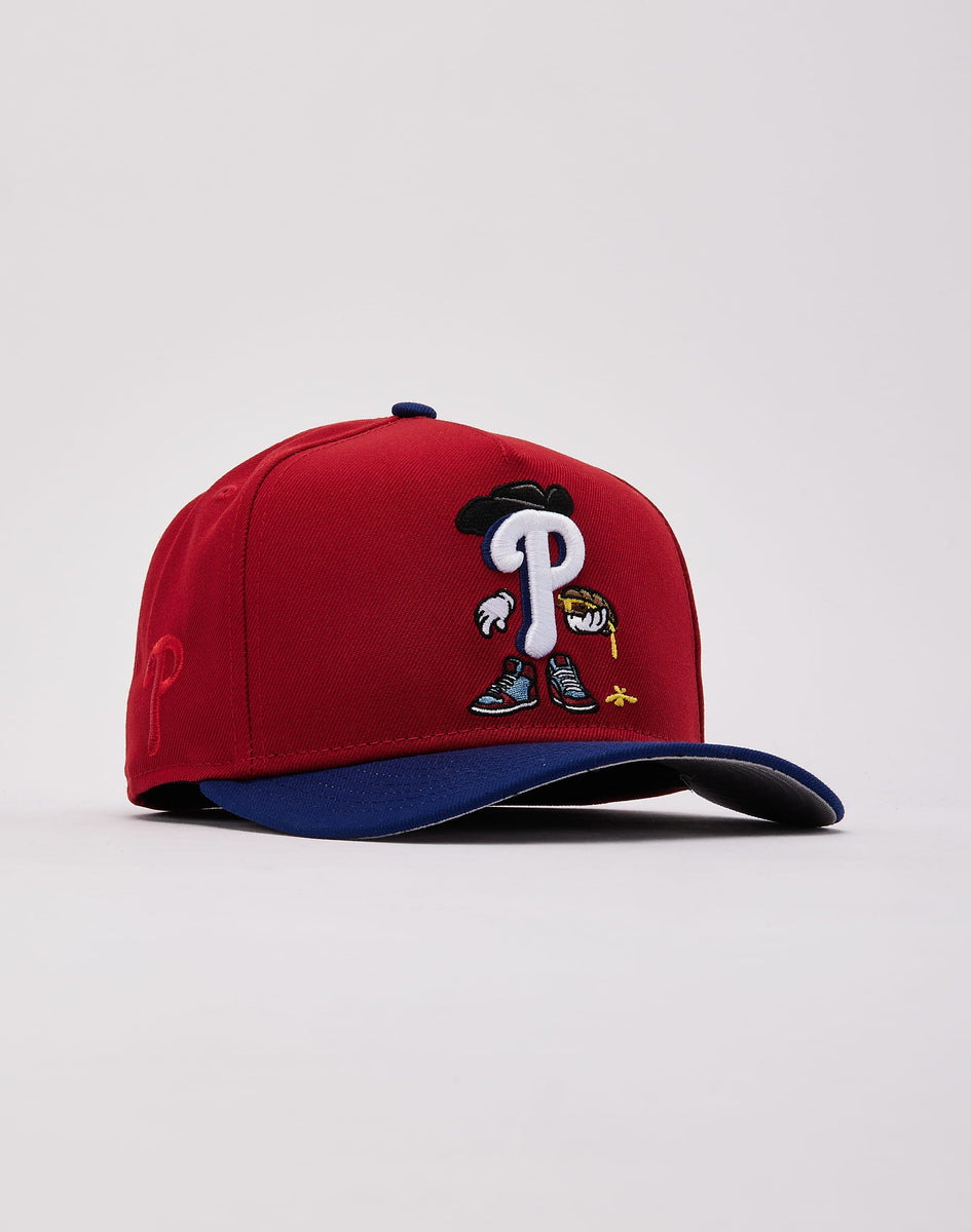 New Era MLB Philadelphia Phillies 9Fifty A-Frame Cartoon Snapback – DTLR