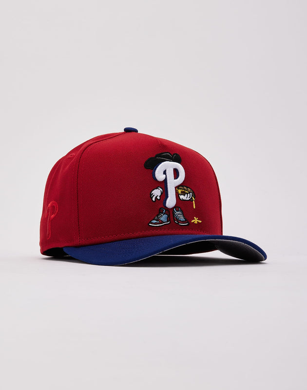 New Era MLB Philadelphia Phillies 9Fifty A-Frame Cartoon Snapback – DTLR